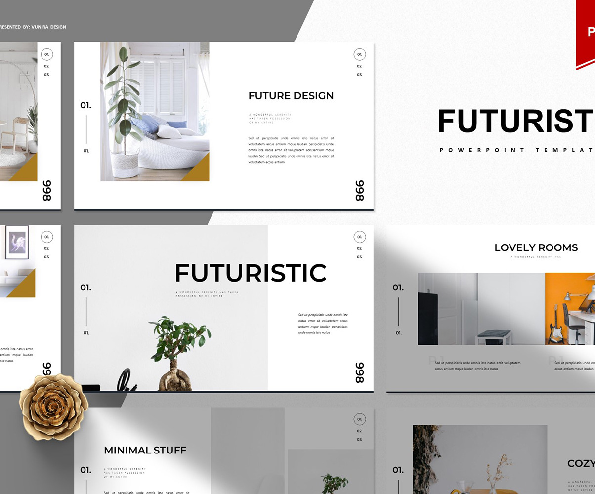 Futuristic | PowerPoint Template #101581