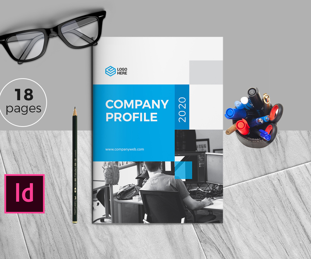 Company Profile Corporate Identity Template #101887