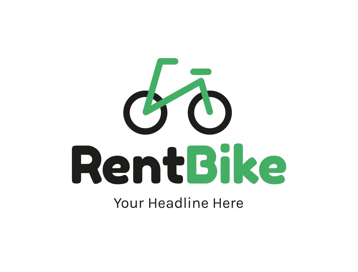 Rent Bike Tema de Logotipo №101992