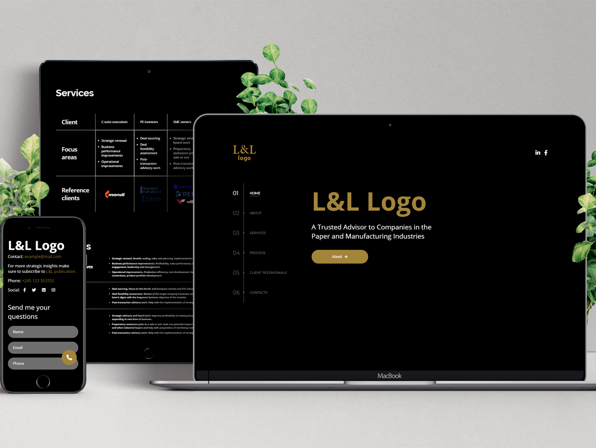 Website to describe your business