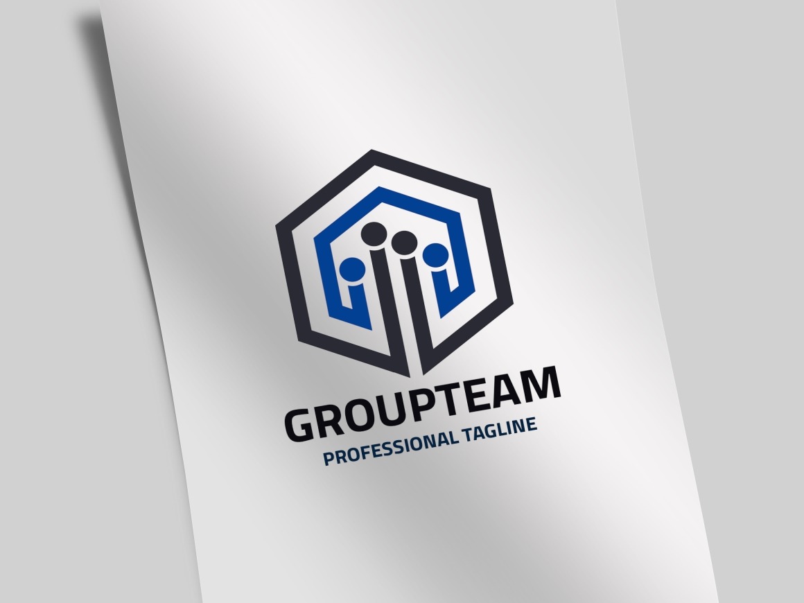 Group Team Logo Template Template de Logotipo №114601