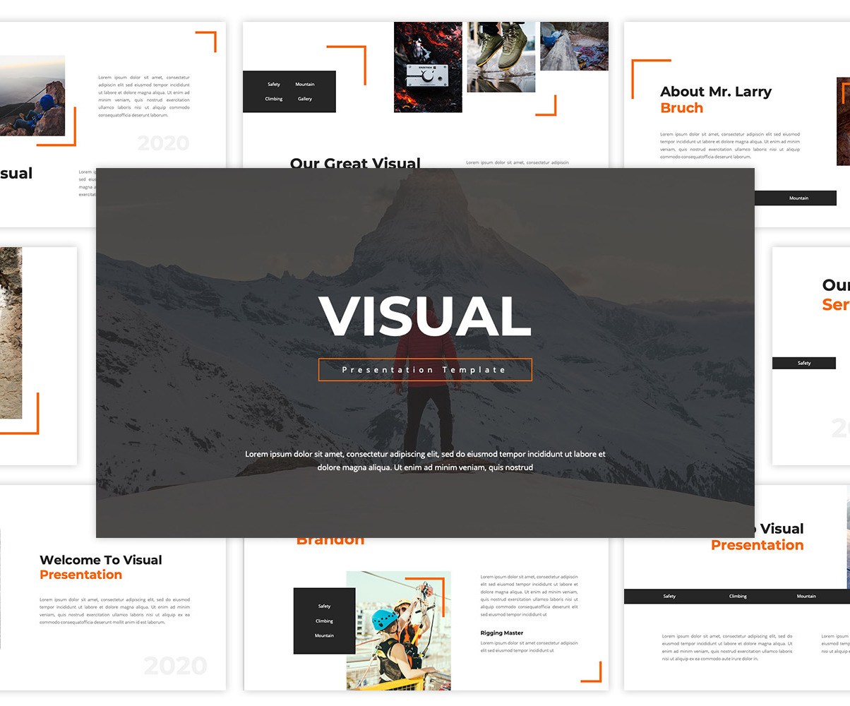 Visual Google Slides #117701