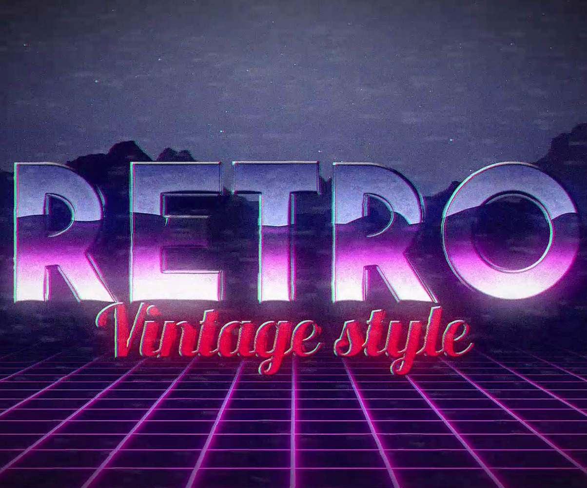 Retro Title After Effects Template #120603 - TemplateMonster