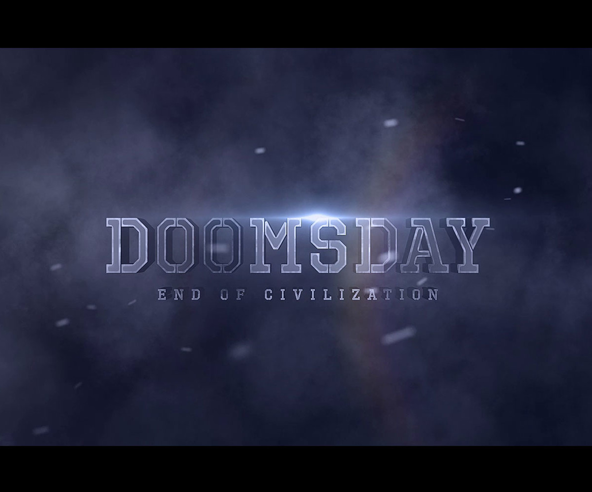 Doomsday Title design