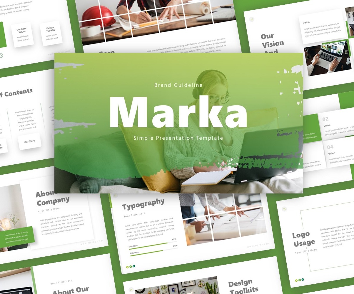Marka Brand Guideline Presentation