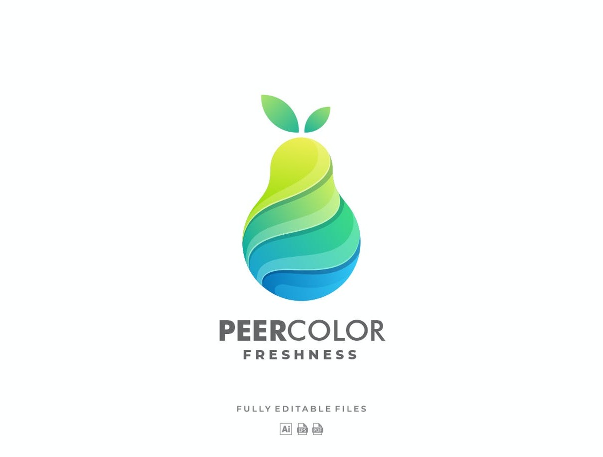 fruit-pear-gradient-colorful-logo-template_122546-original.jpg (1204×913)