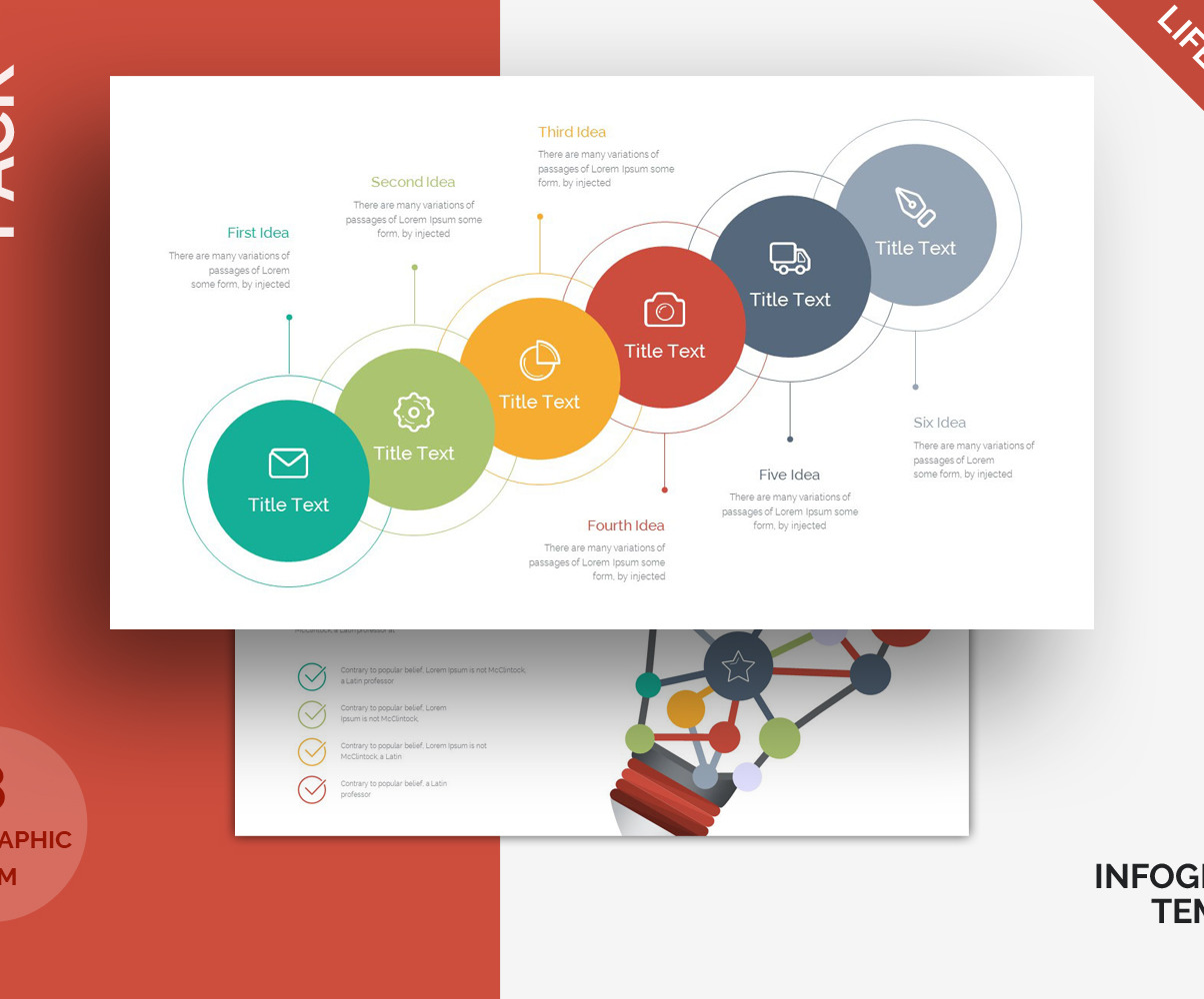 Infographic Pack PowerPoint template #124502