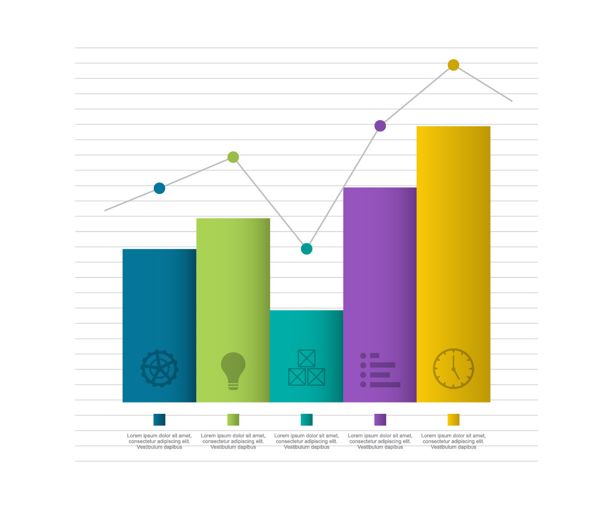 Diagram Statistical Business Infographic Elements Template Elementos ...