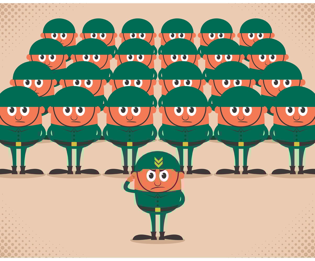 Army armed forces force troops troop squad detachment detached platoon ...