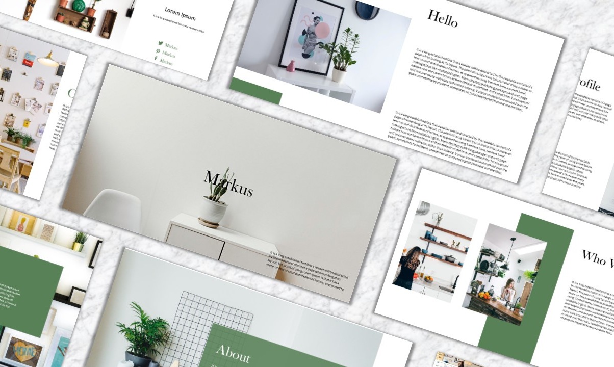 Markus PowerPoint Template #136915