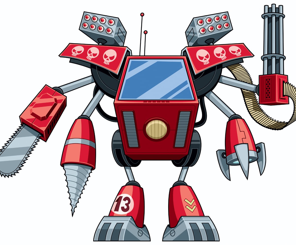 Killer Robot Illustration #145359