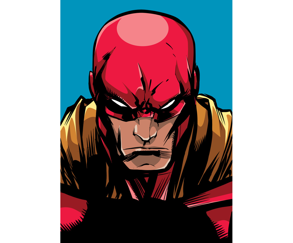 Superhero Portrait Illustration #145808