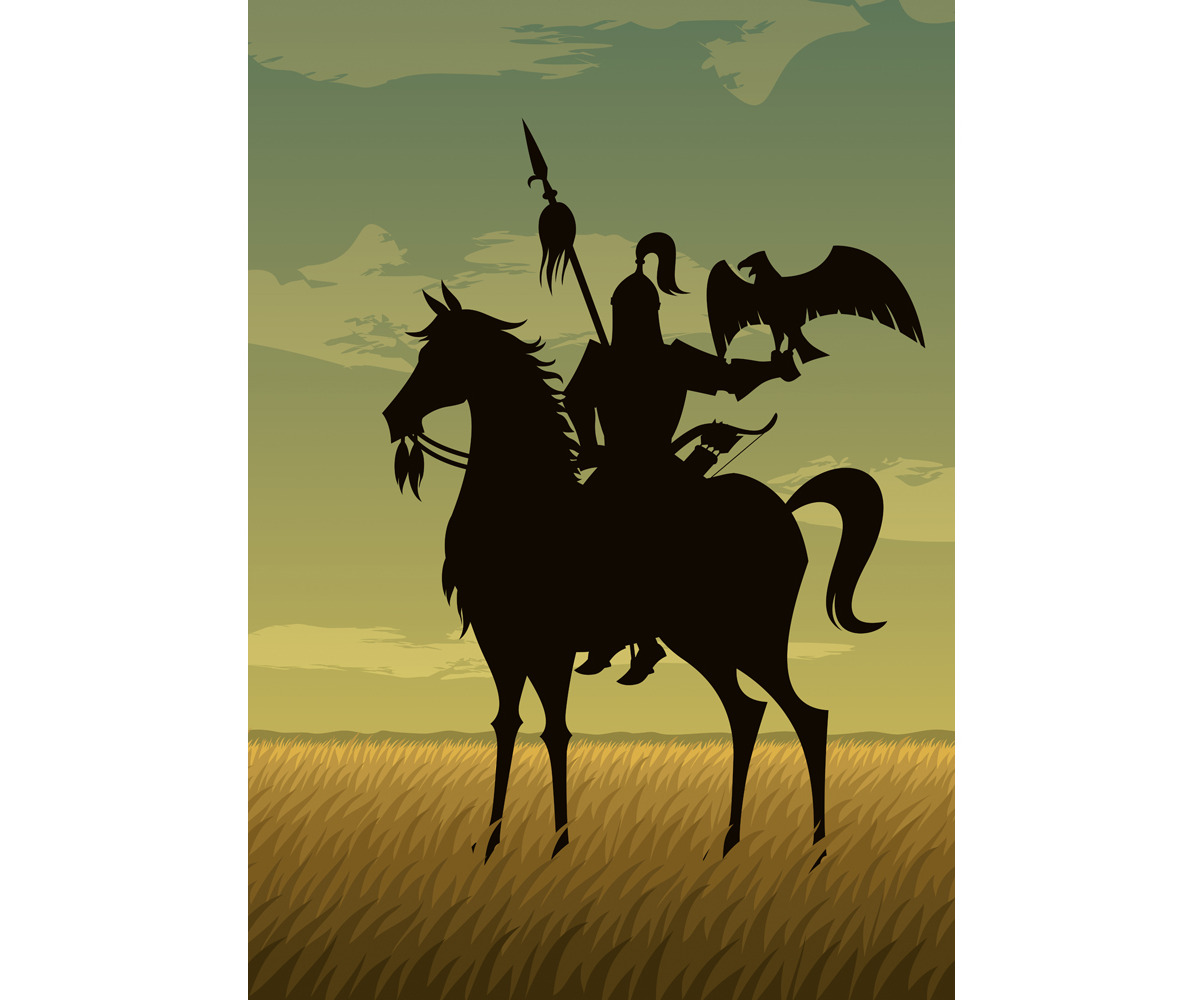 Mongol Warrior Illustration #148401
