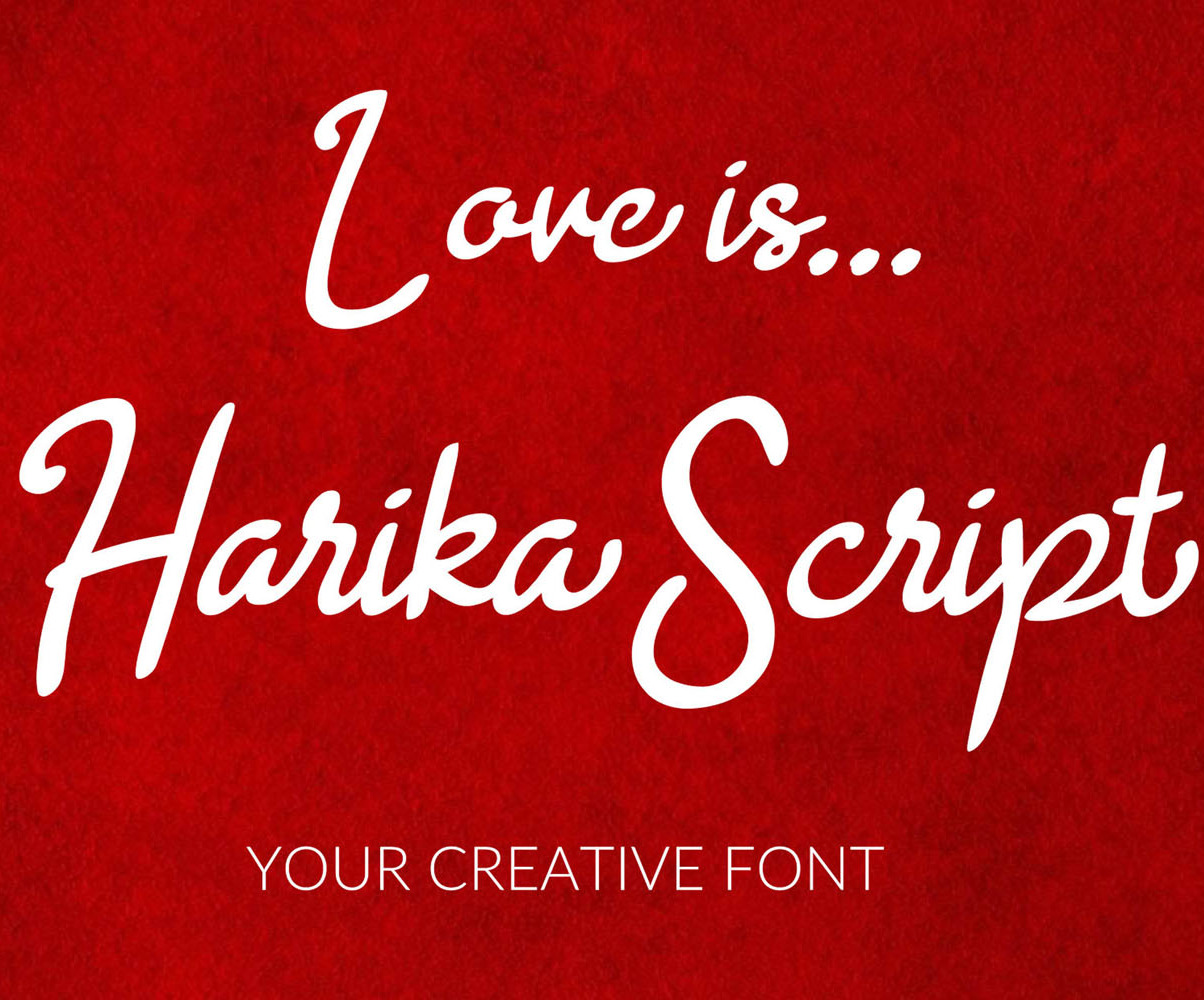 Harika Script Font #152430