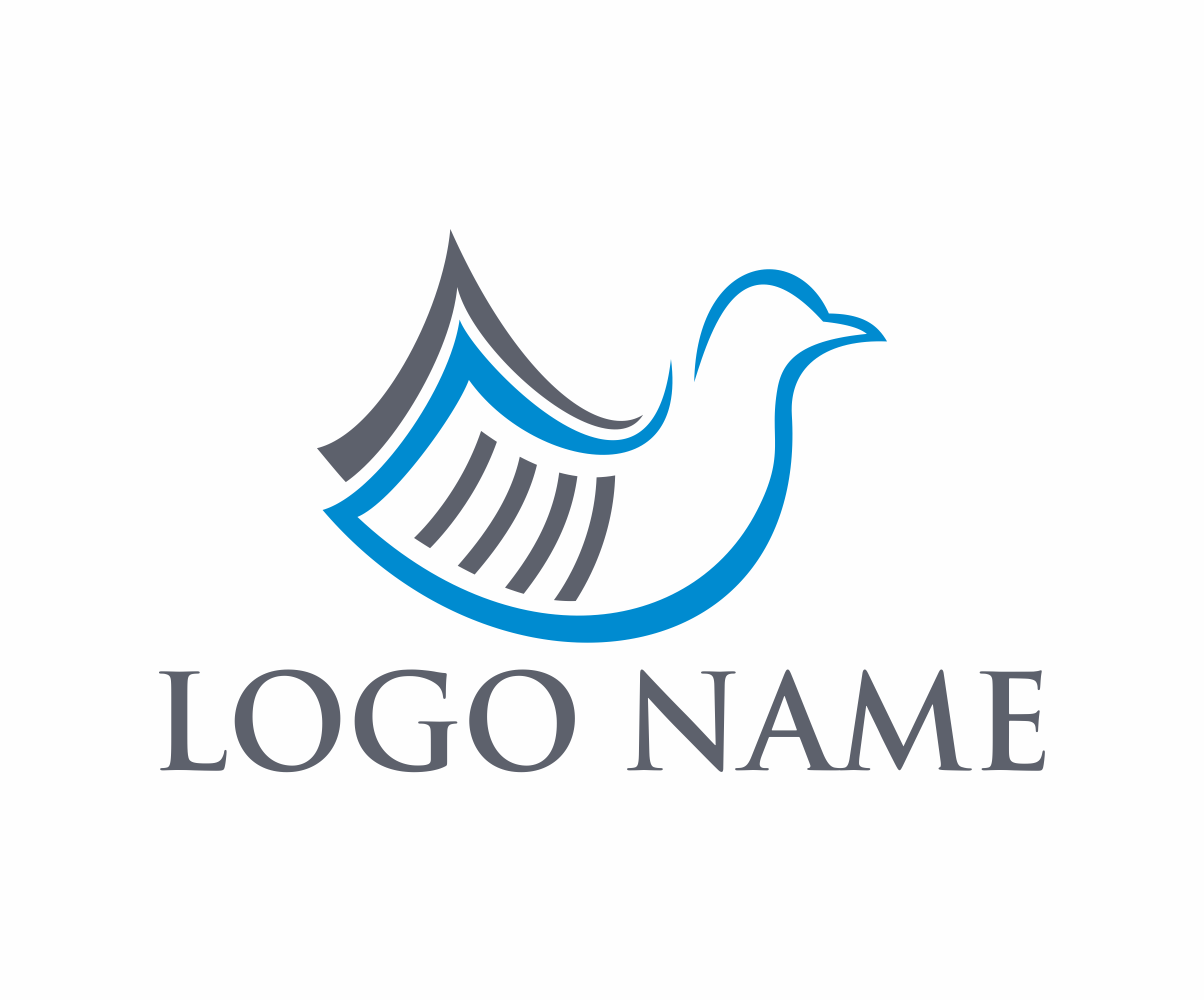 Flying book Logo Template #155968 - TemplateMonster