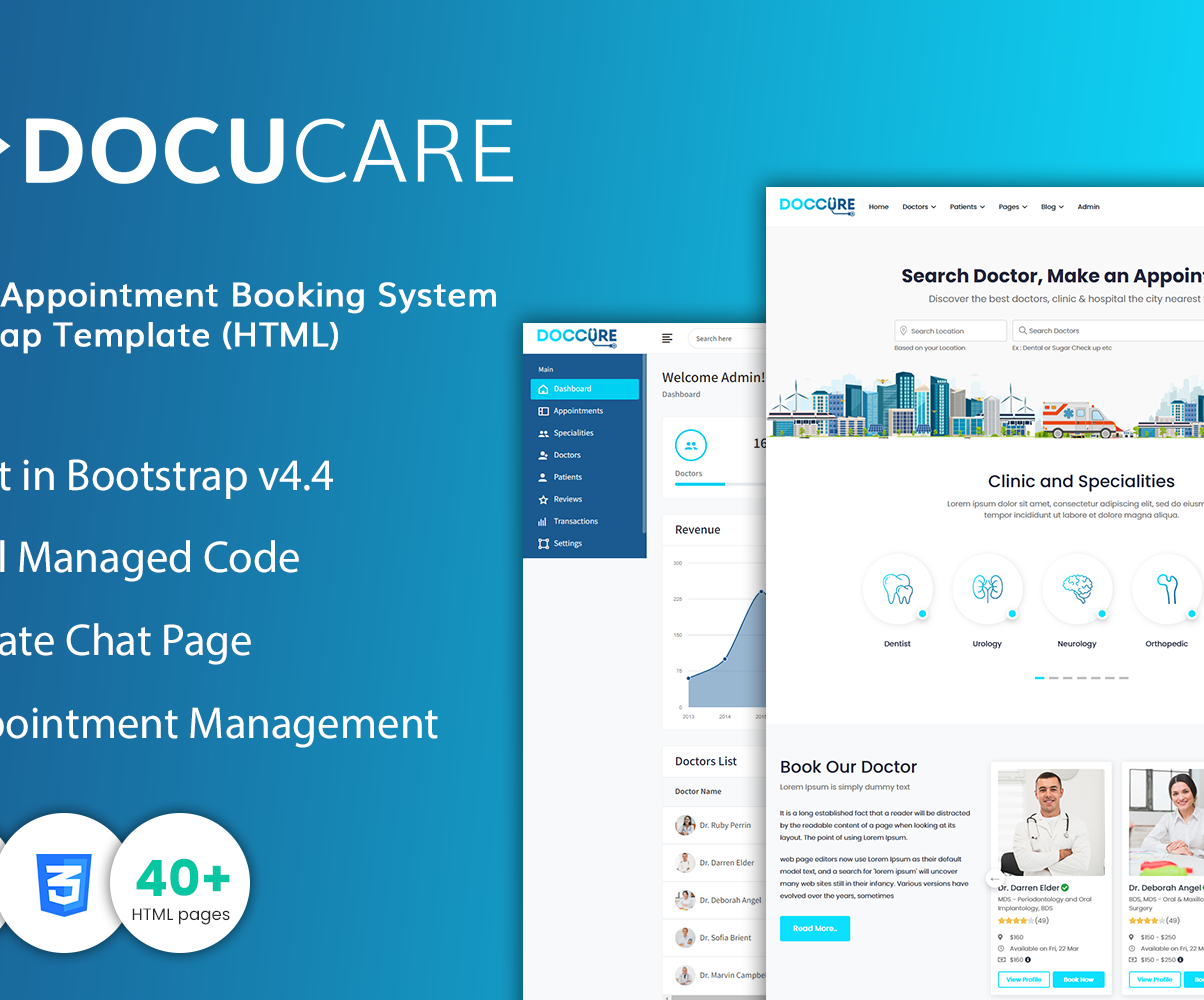 Docucare - Doctor Appointment Booking #157390