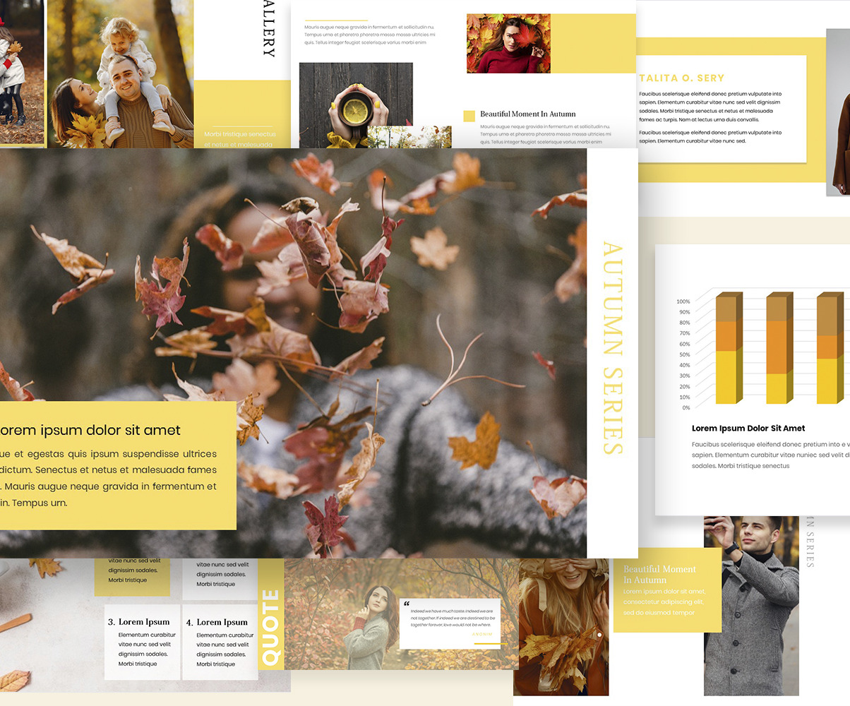 Autumn Series PowerPoint Template #159130