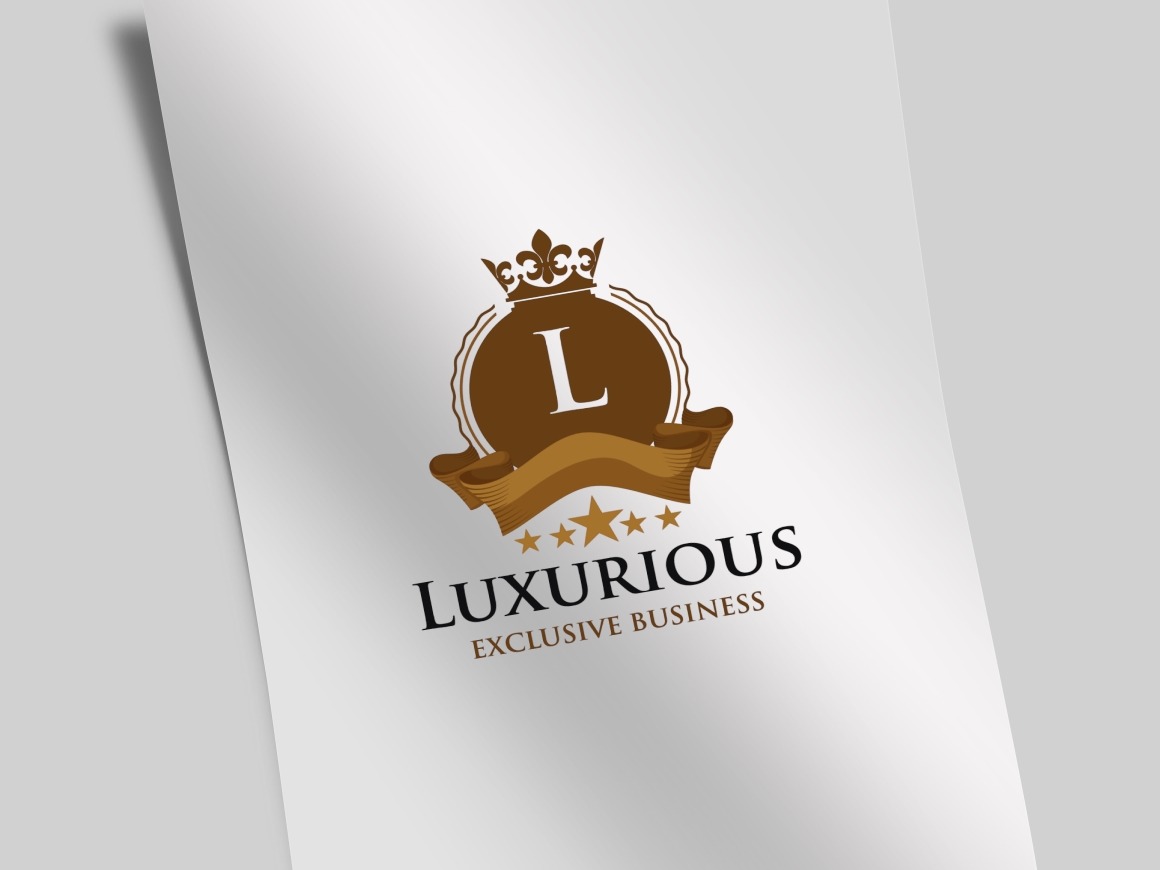 Luxurious v.2 Logo Template #160881