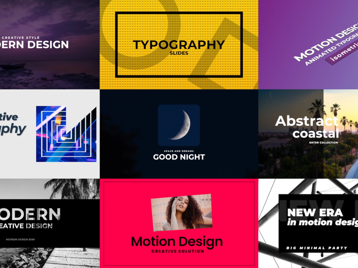 Typography Pack V2 For Final Cut Pro X - TemplateMonster