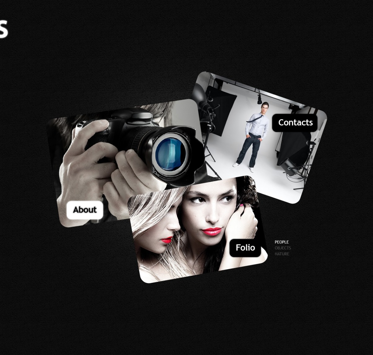 Photographer Portfolio Website Template 33799