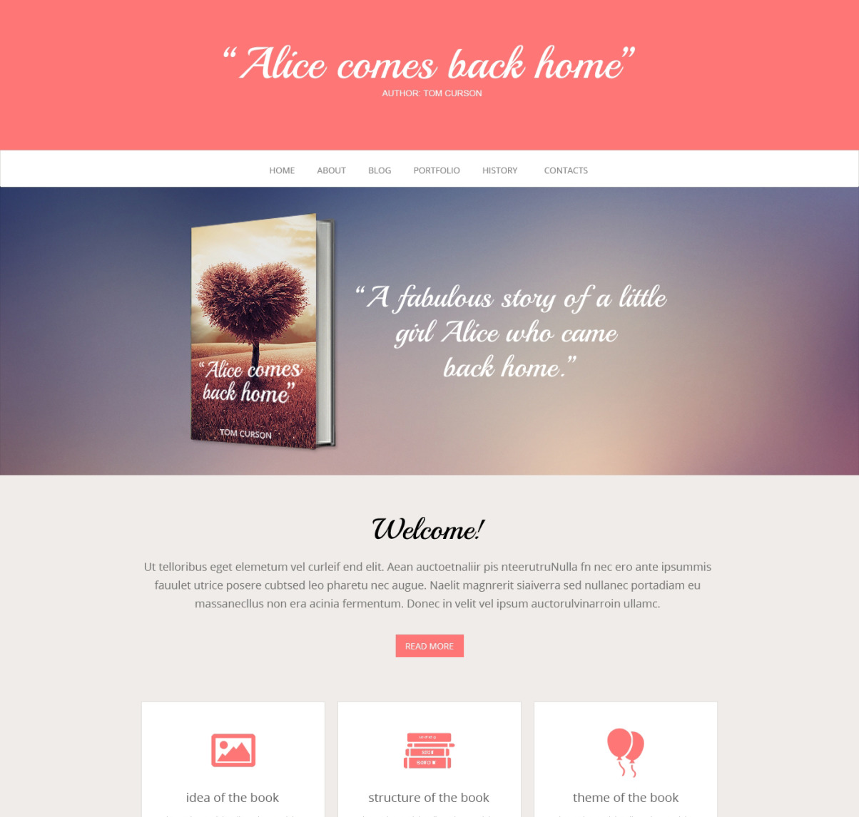 Book Reviews Responsive Website Template 47955