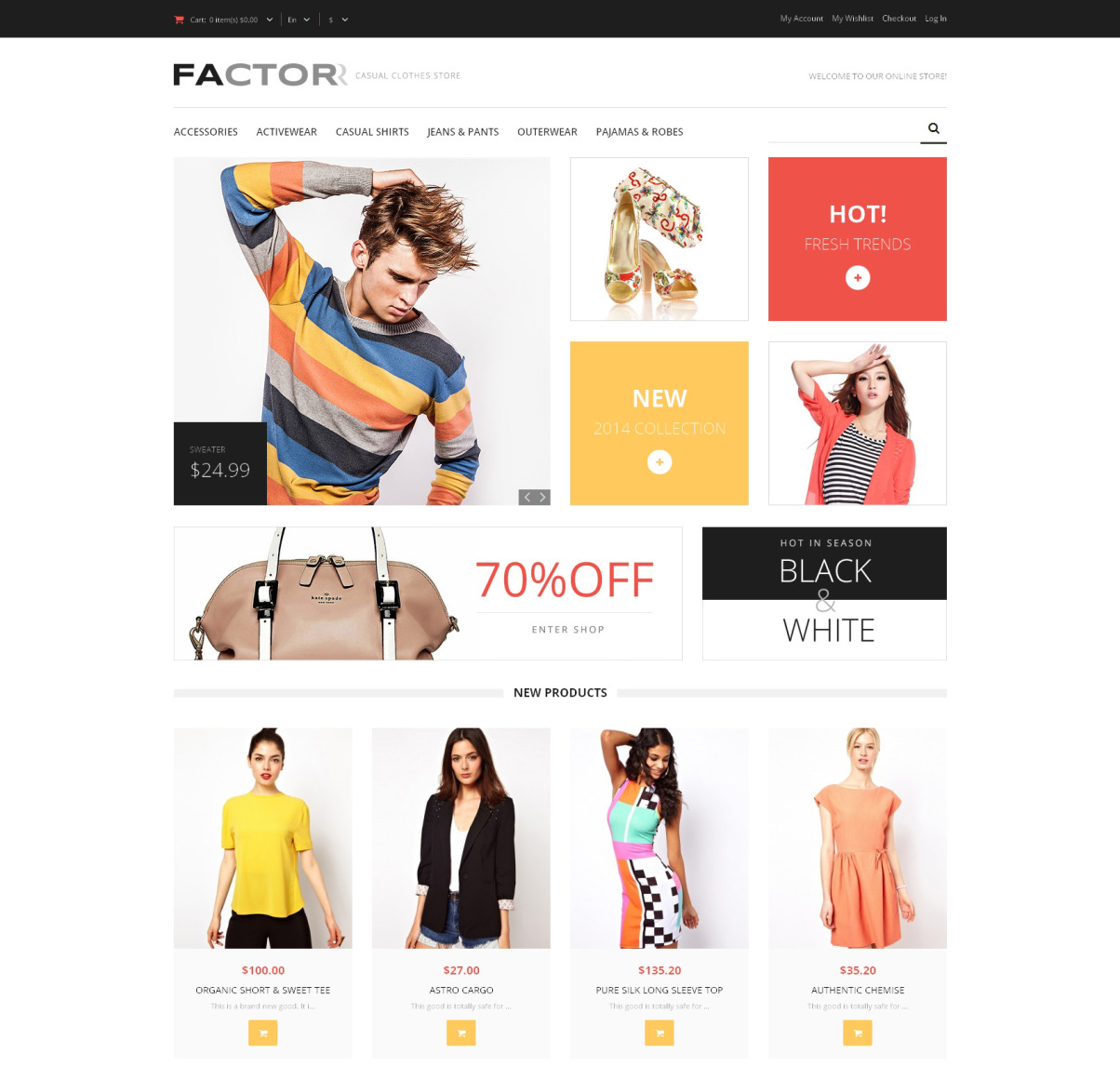 Style Factor Magento Theme #48821