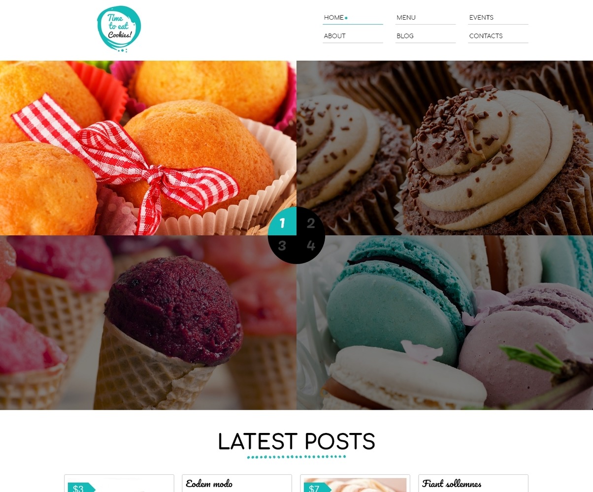 Sweet Shop Responsive Joomla Template #48955