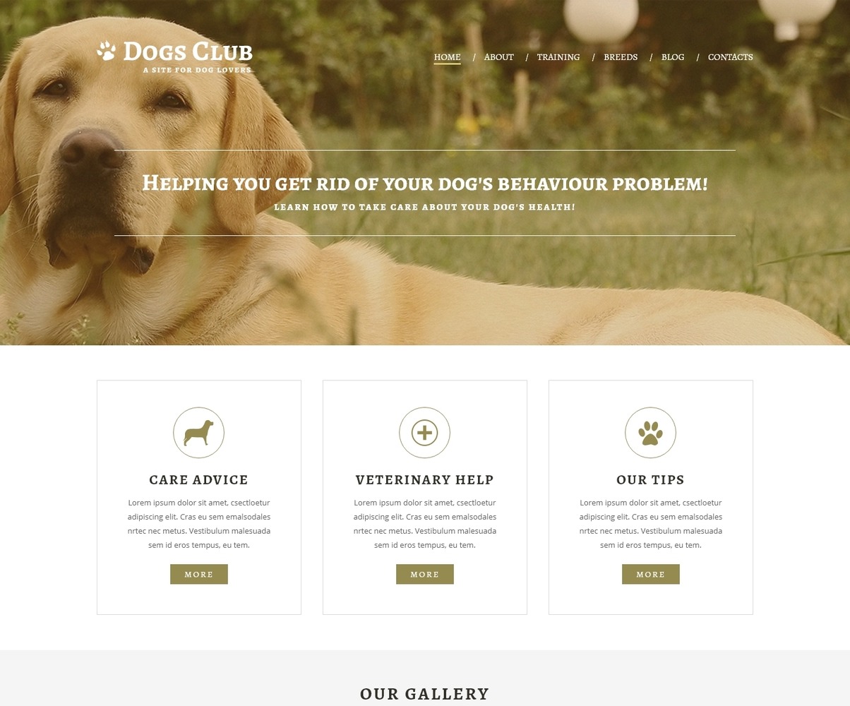 Animals Pets Joomla Template #51221 - TemplateMonster
