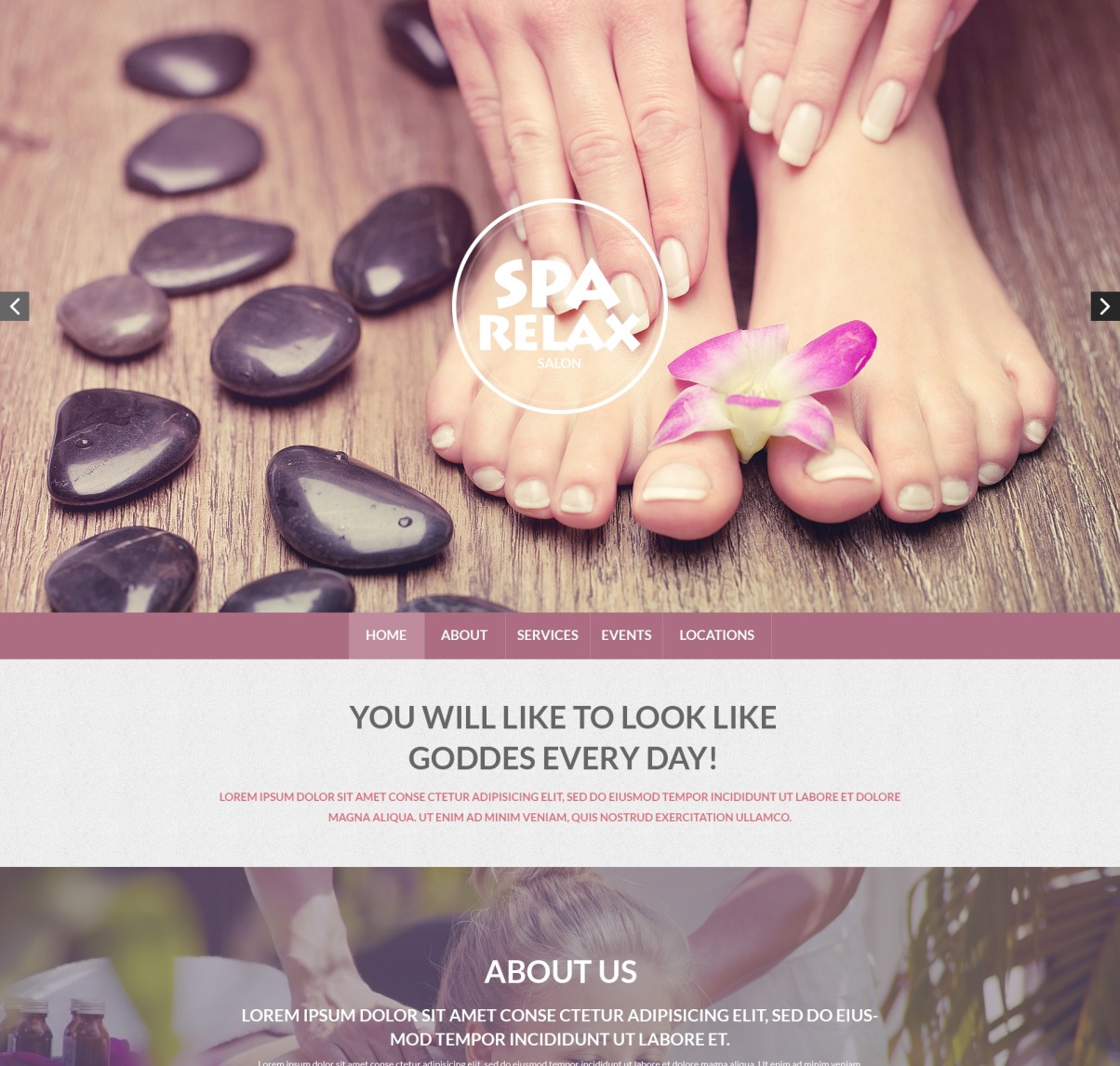 Spa Accessories Responsive Drupal Template - TemplateMonster