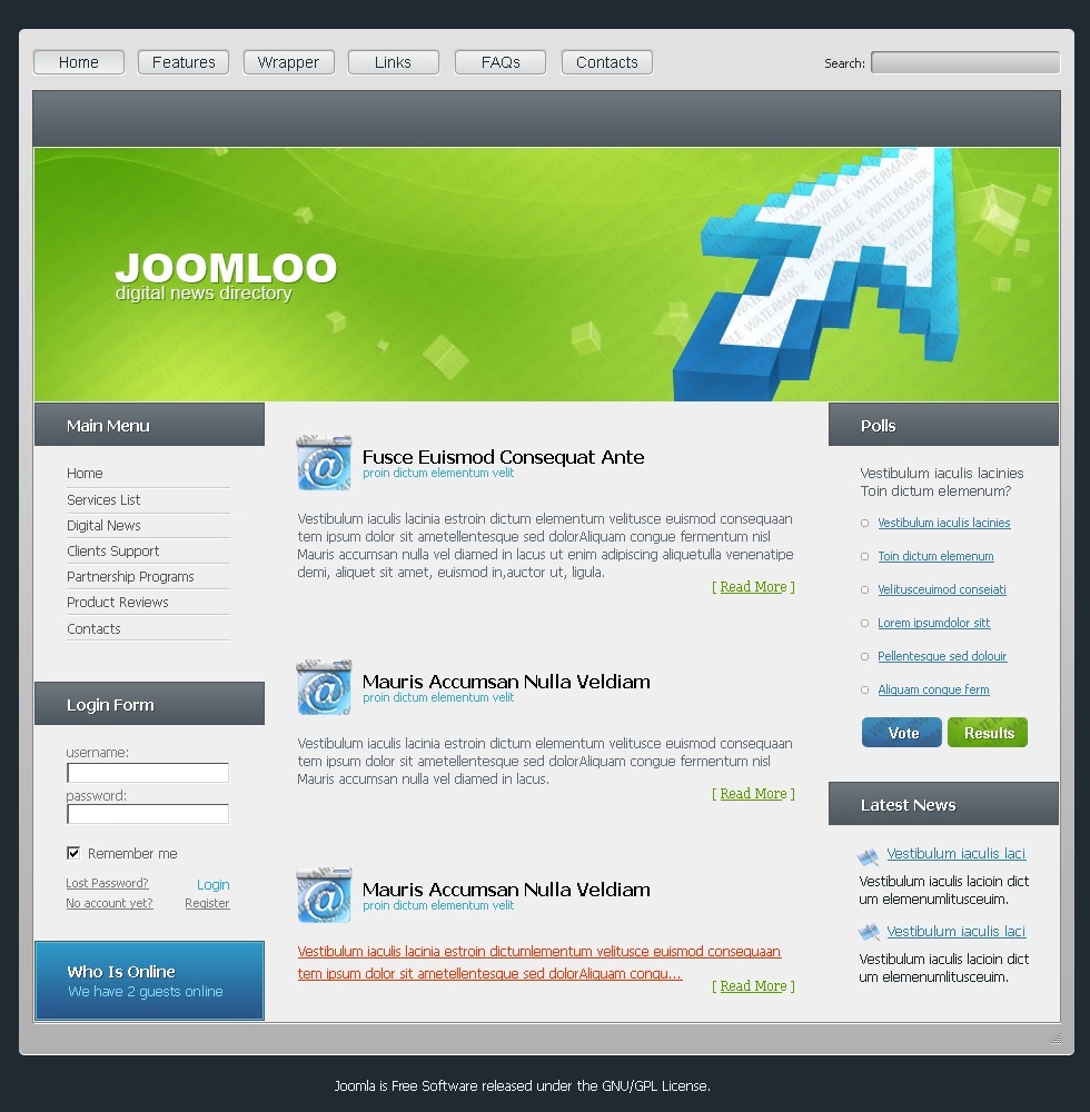 Free Joomla Templates Joomla Joomla Template 51442