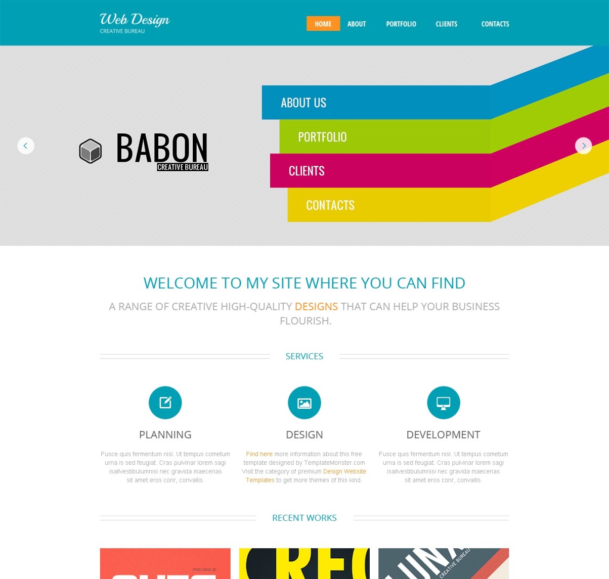Design Studio Free HTML5 Theme