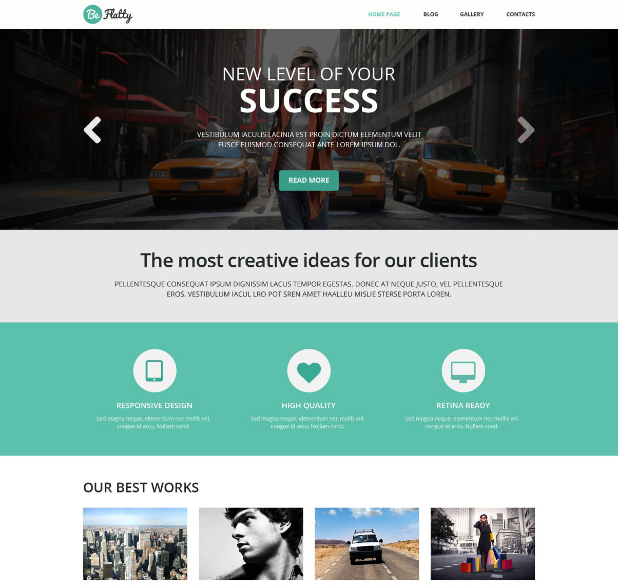 Creative Project WordPress Theme #52039