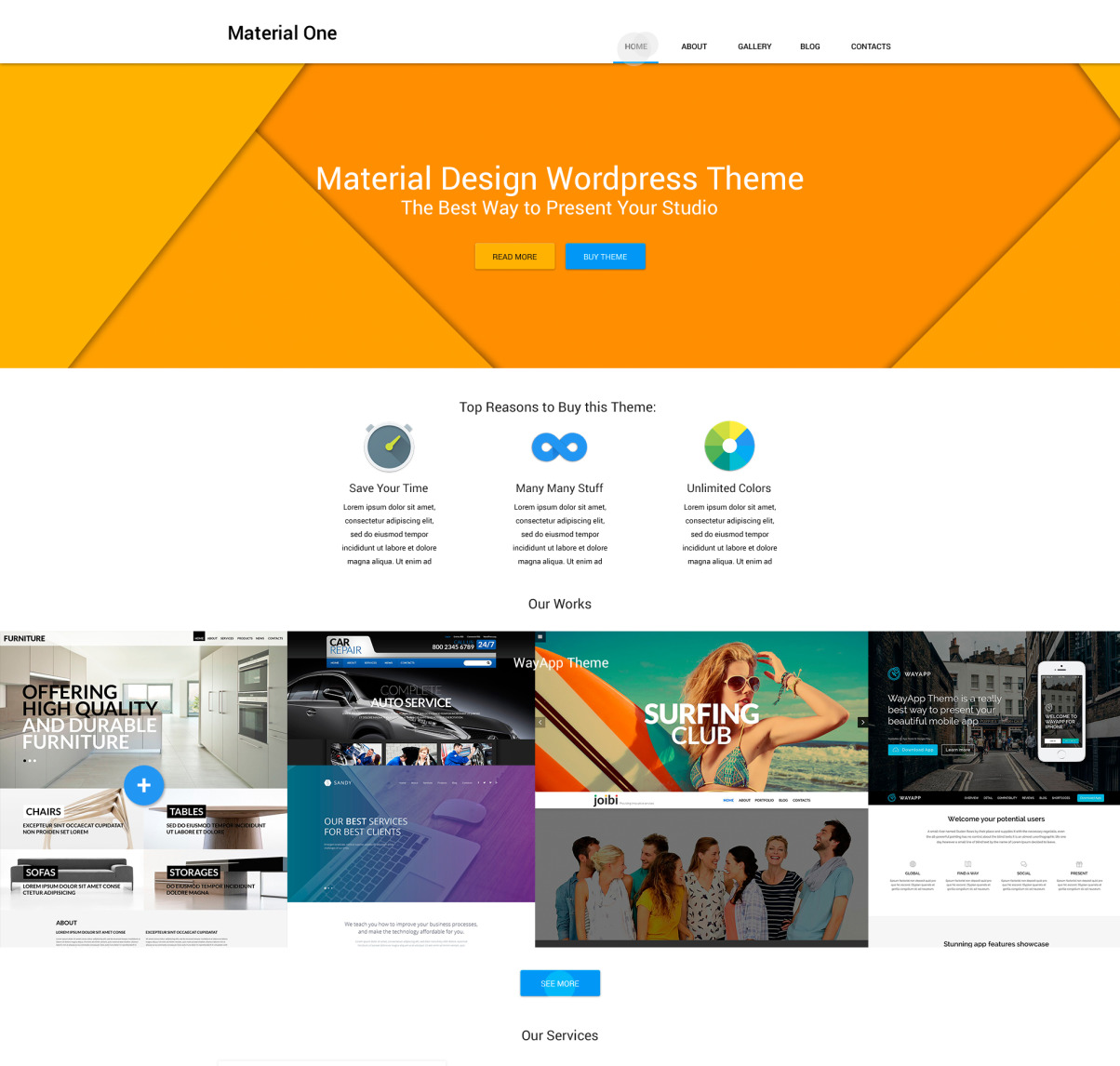 Web Design WP Theme