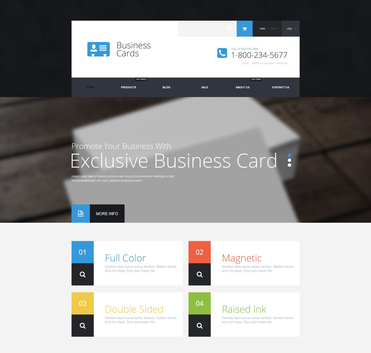 Printing Services Shopify Theme