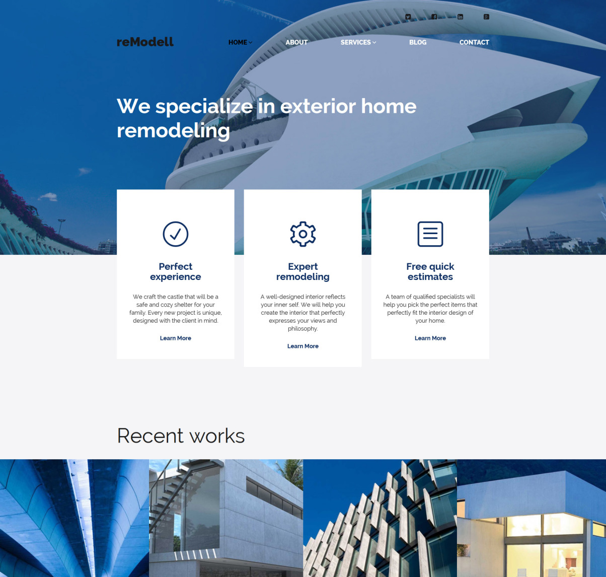 Architect WordPress Theme