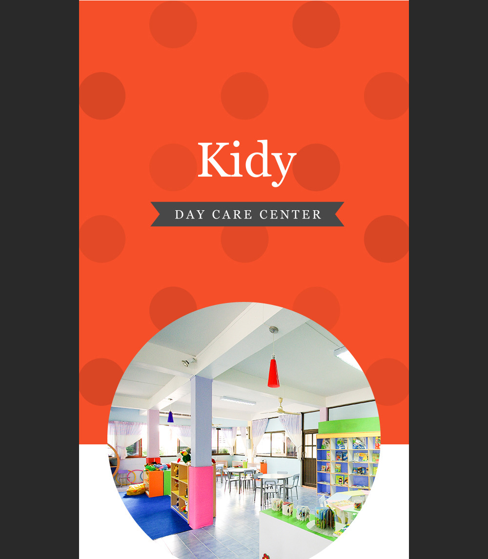 Day Care Responsive Newsletter Template #57657