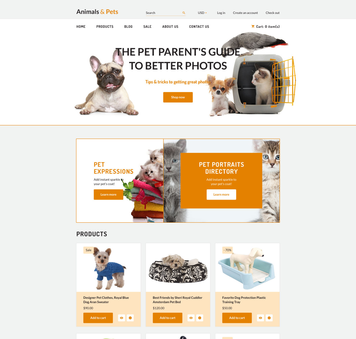 Pet Store Shopify Theme