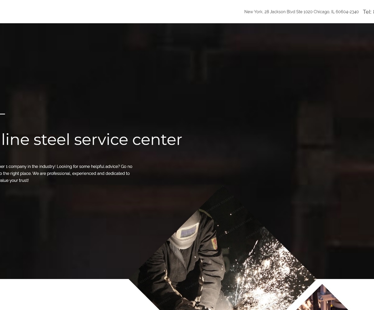 Steelworks Landing Page Template