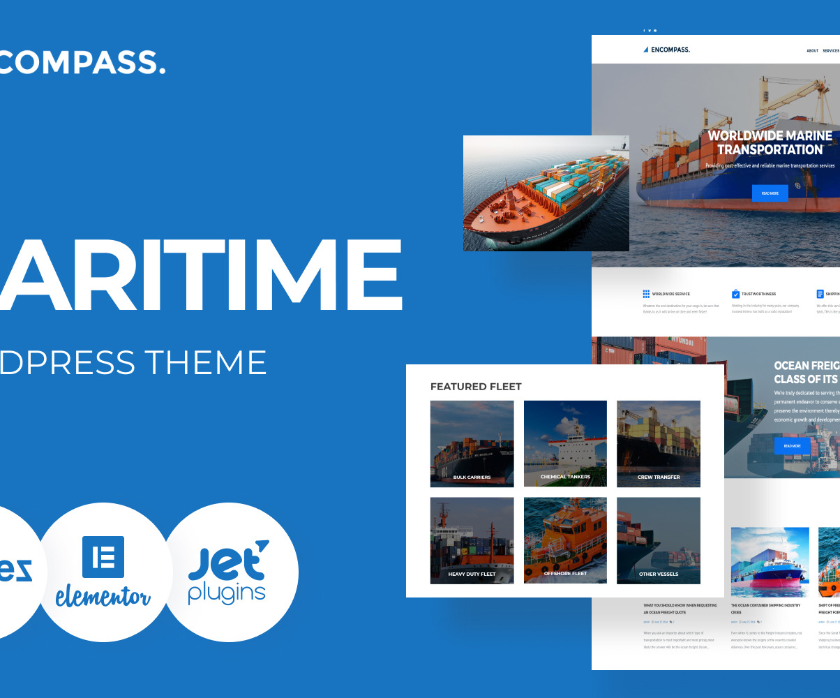 Maritime WordPress Theme