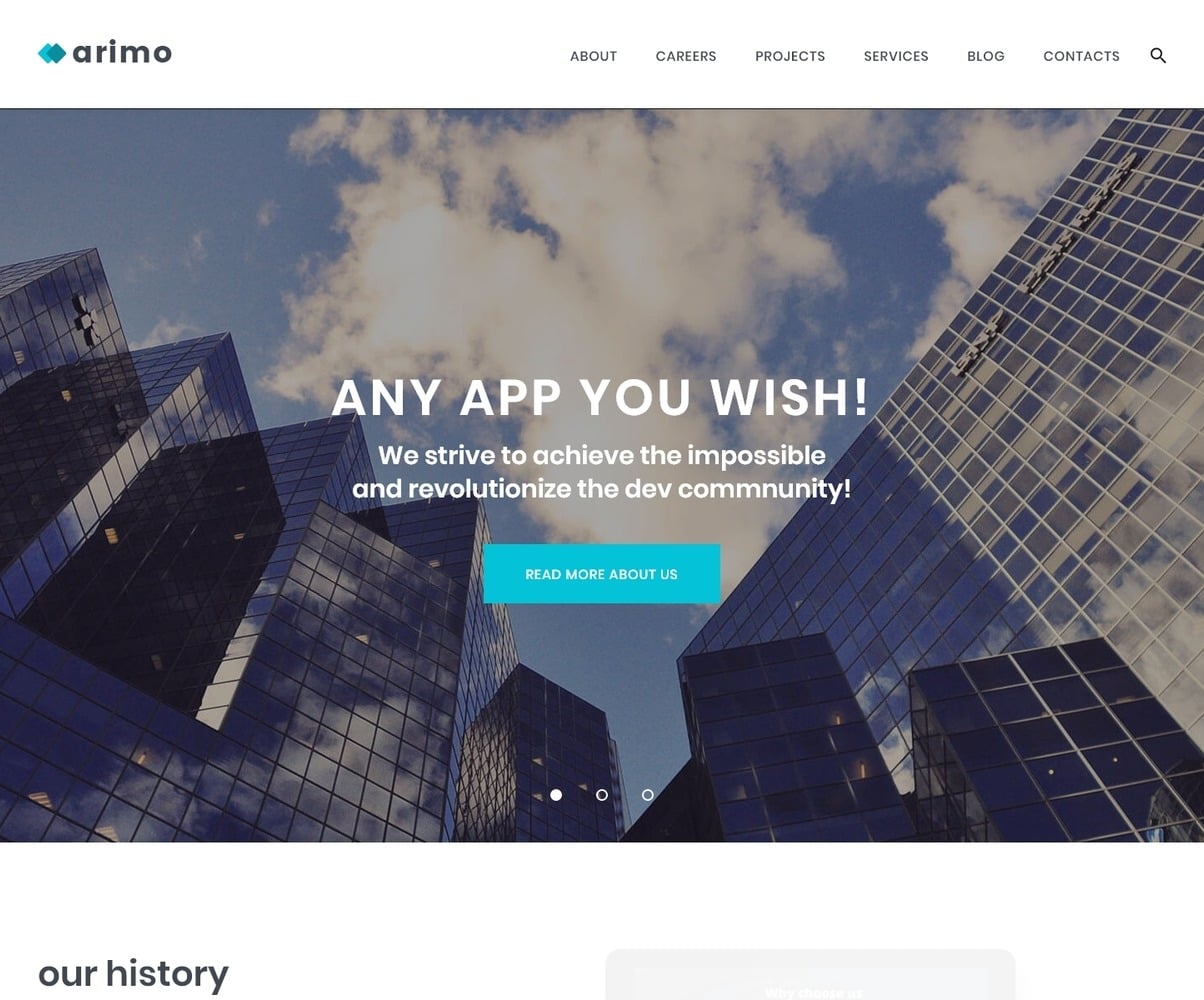 Software Development WP Theme