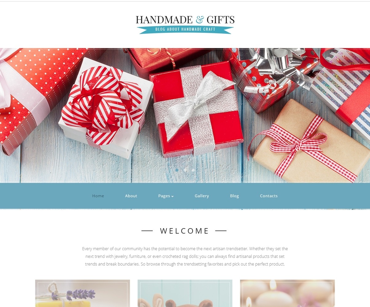 Gifts Joomla Template