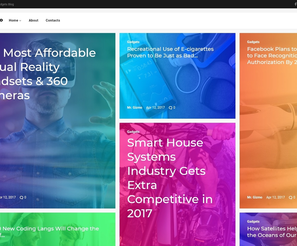 Mr. Gizmo - Technology & Gadgets Blog WordPress Theme