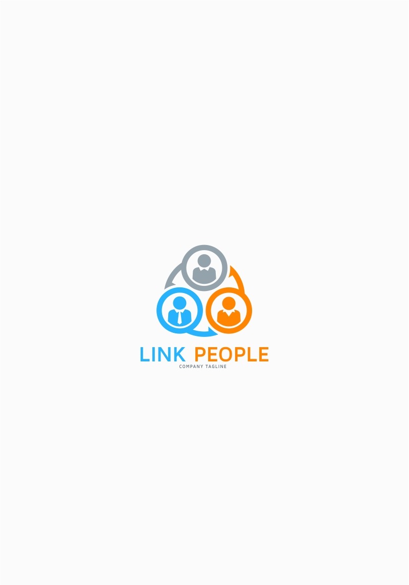 People Network Logo Template #64796