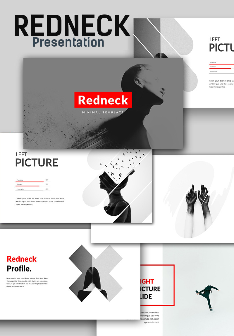 Redneck Creative Minimal Keynote Template #66213