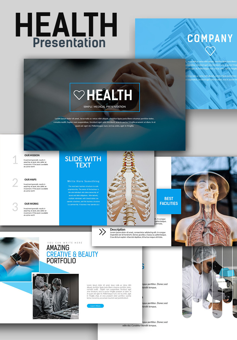 Health Medical Presentation Keynote Template #66310