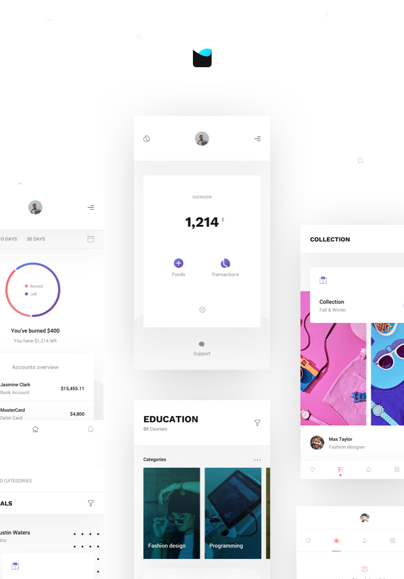 UTech UI Elements #66308 - TemplateMonster