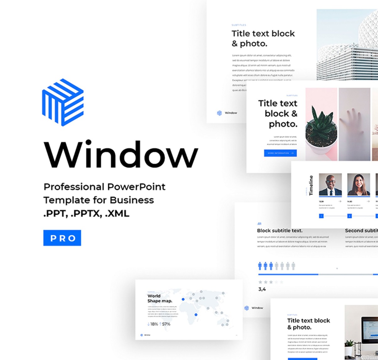 Business 2018 PowerPoint Template #67028