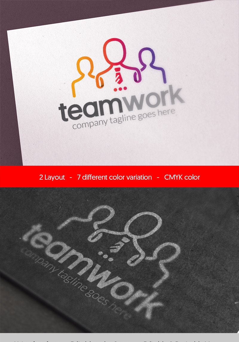 People Teamwork - Logo Template #67211