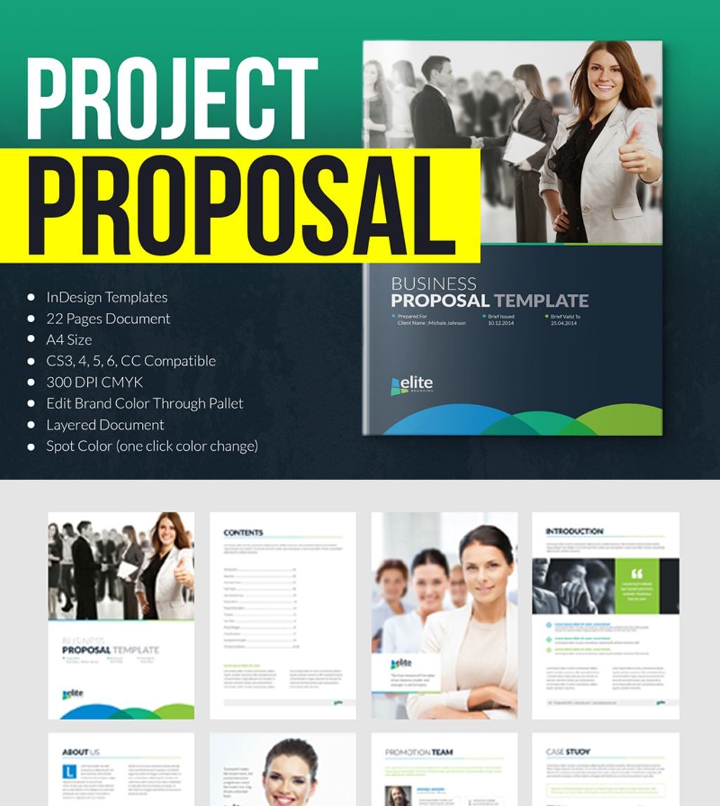 Corporate Clean Project Proposal - - Corporate Identity Template