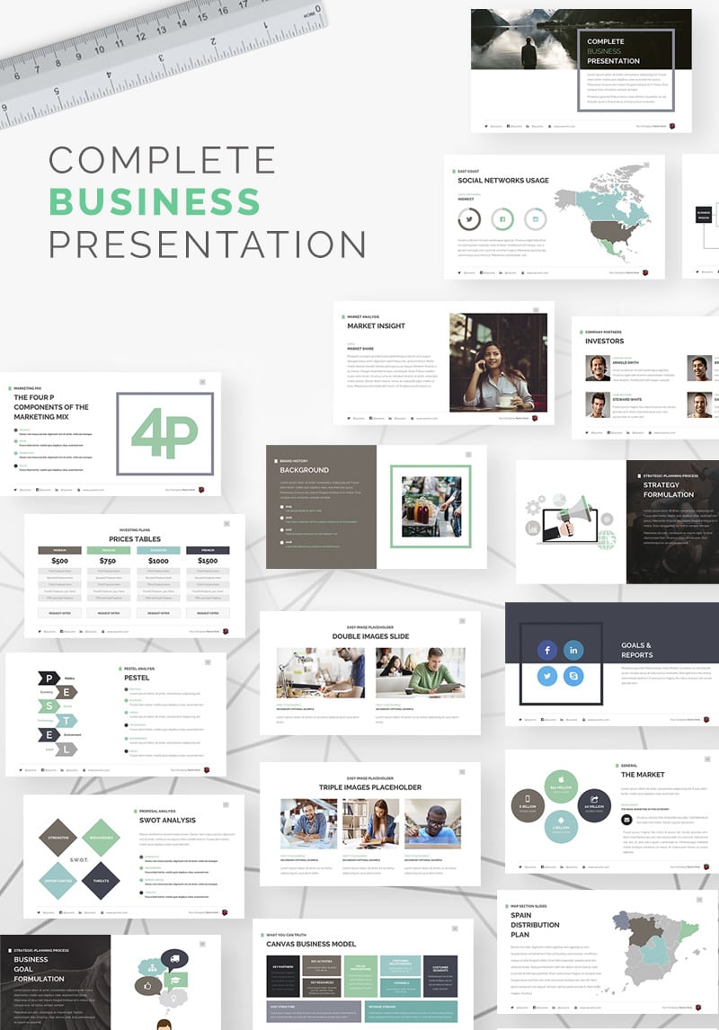 Complete Business - Keynote template #67609